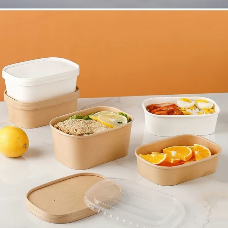 Rectangular Paper Bowl